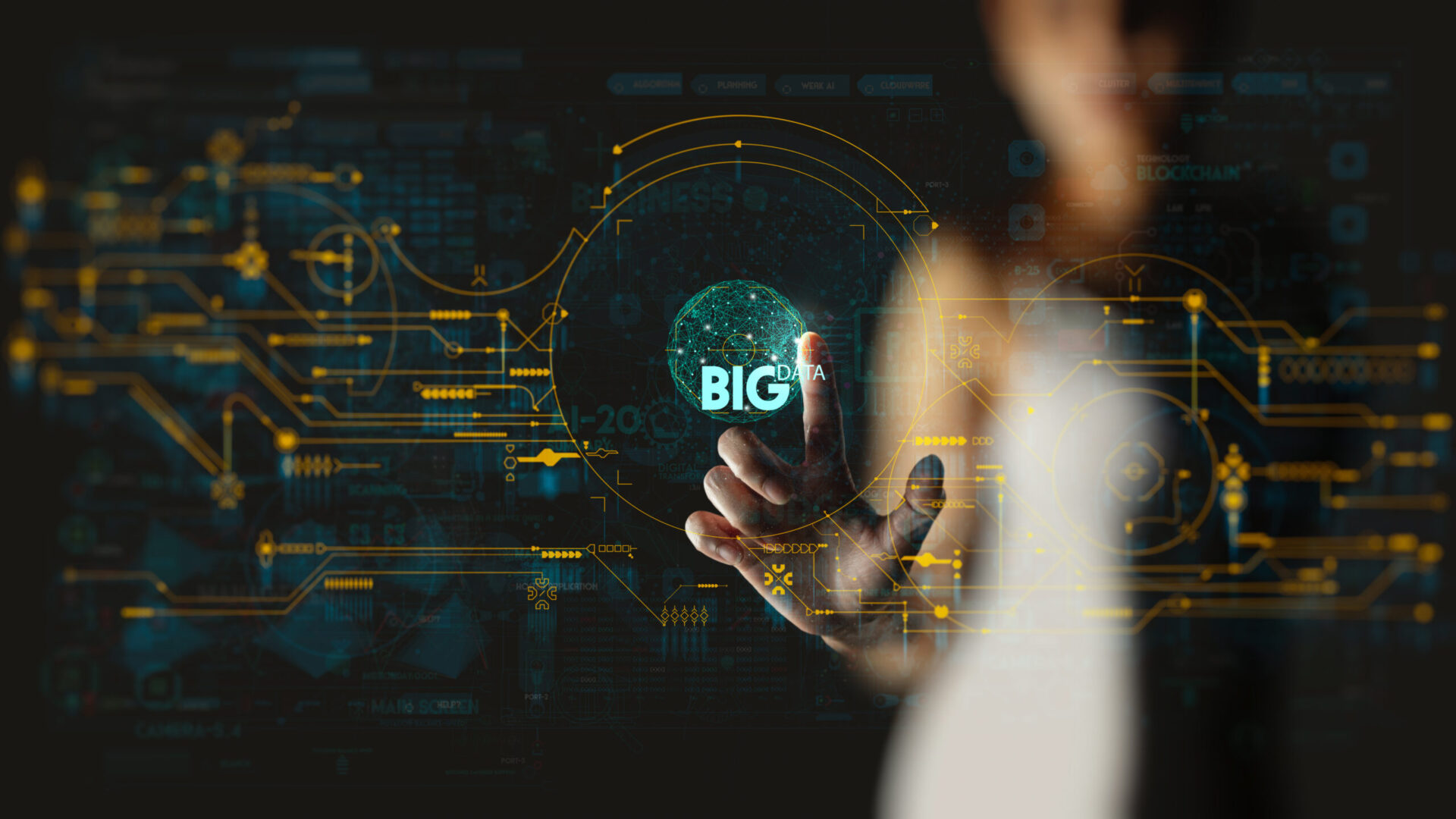 icono-mundo-globo-big-data-ui-seleccion-manual-presionando-simbolo-big ...